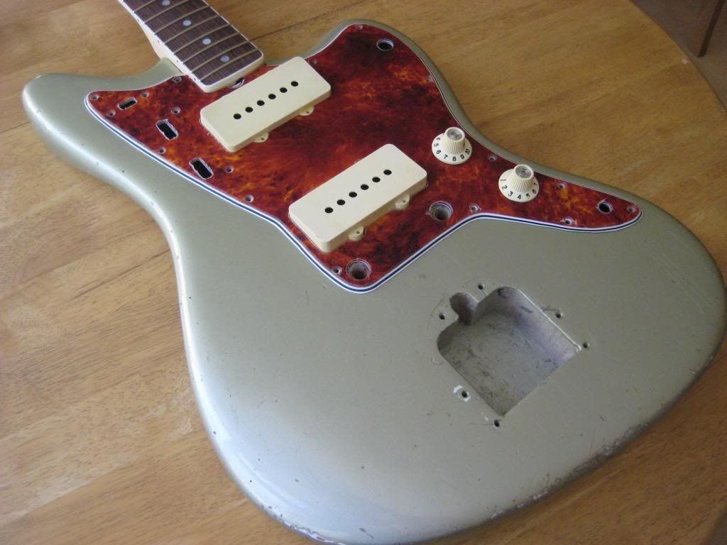 DONE (pics p.6) '63 refin Jazzmaster (aka The Inca Master) - OffsetGuitars.com