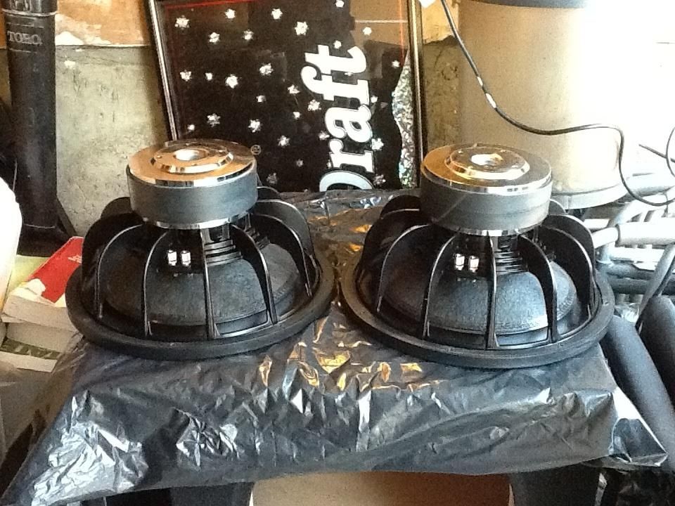 Pierce Audio Products WMD15's, Great subs, USA MADE, CHEAP!!! | Car Audio Classifieds!