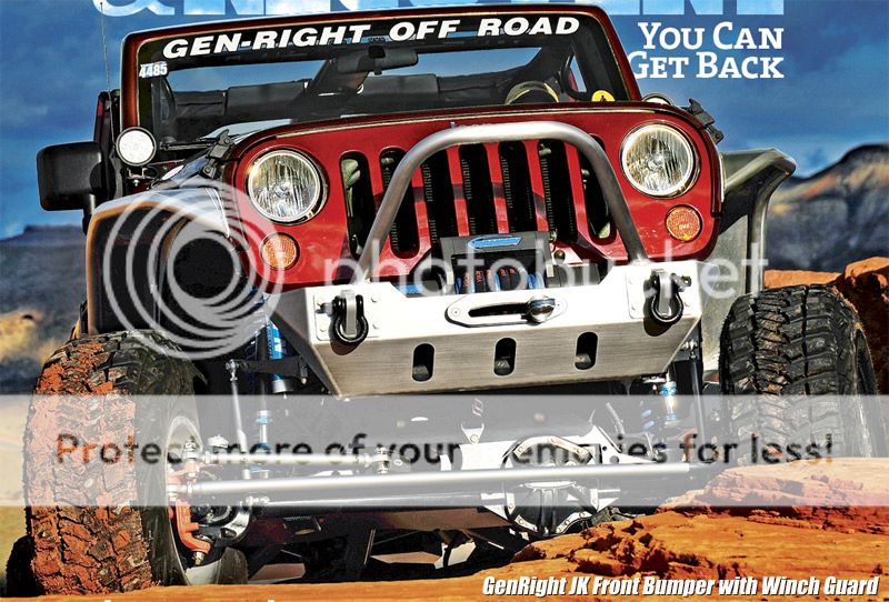 GenRight has a variety of bumpers for your JK Wrangler! | Jeep ...